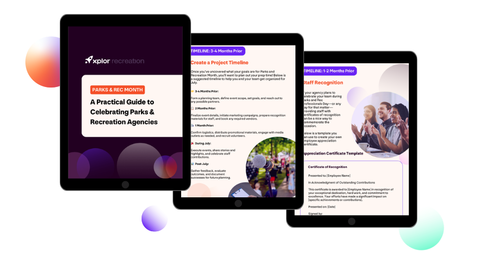 2025 Parks & Recreation Month Guide | Xplor Recreation