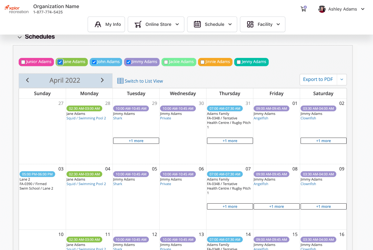 Xplor Recreation | Parks and Recreation Management Software
